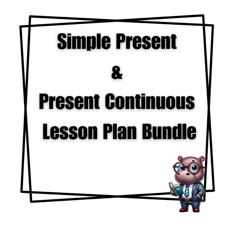 Lesson Plan Template Bundle for English Teachers Homeschool Present ...