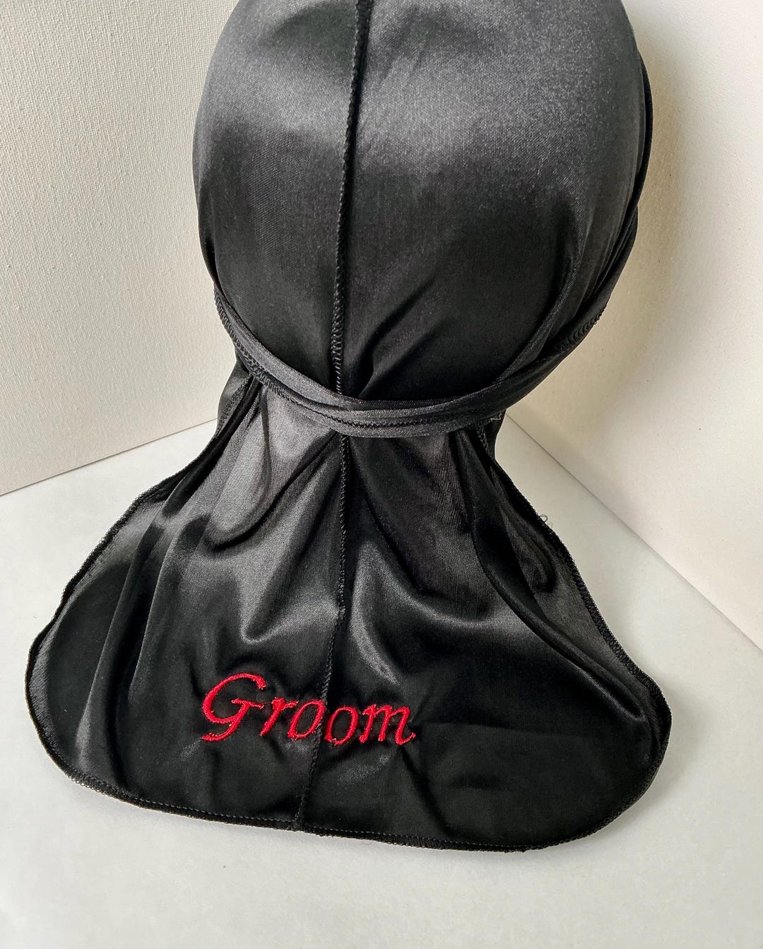 Custom Groom Gift. Custom Embroidered Durag: Personalized Groomsmen ...