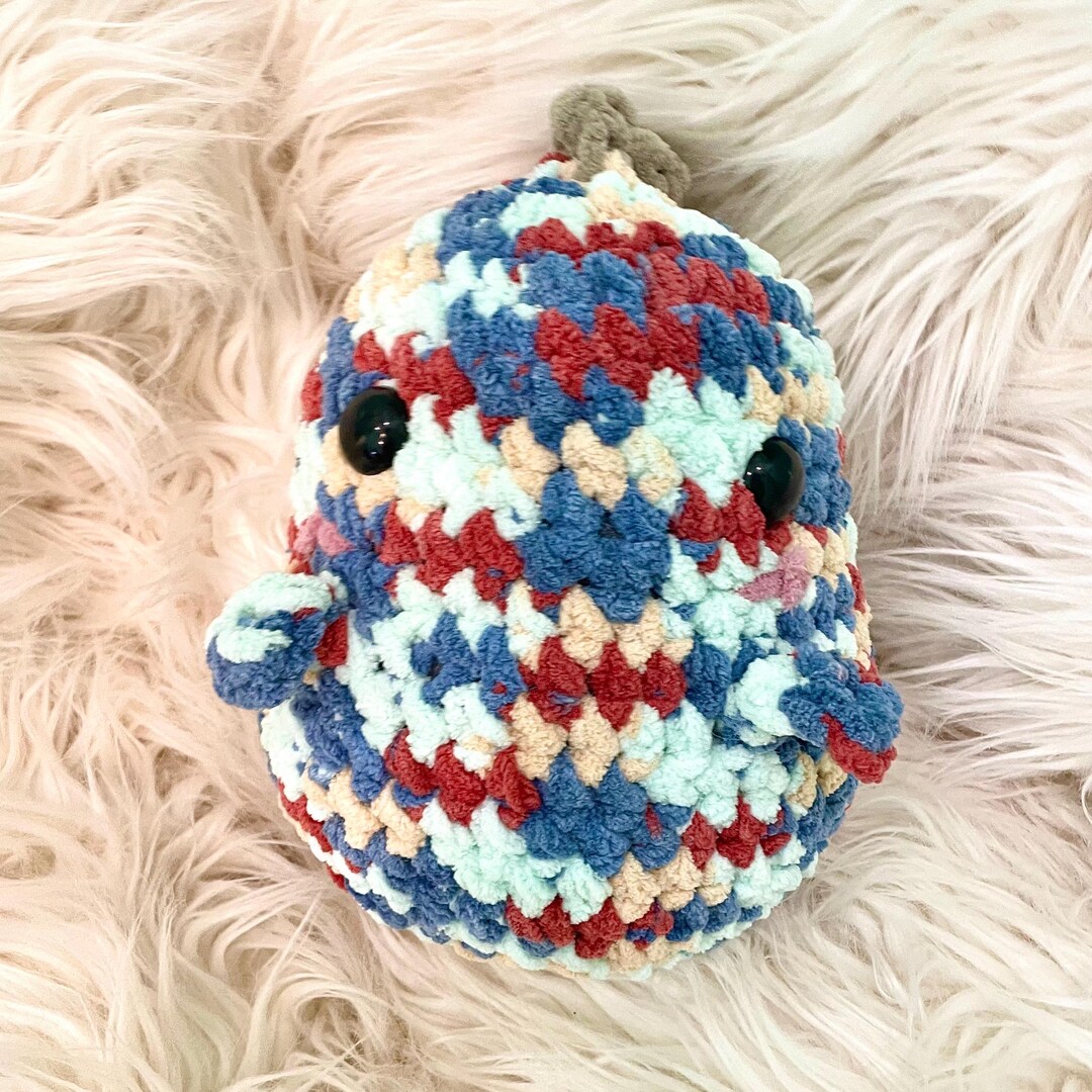 Large Multi-colored Dinosaur Plush - Etsy