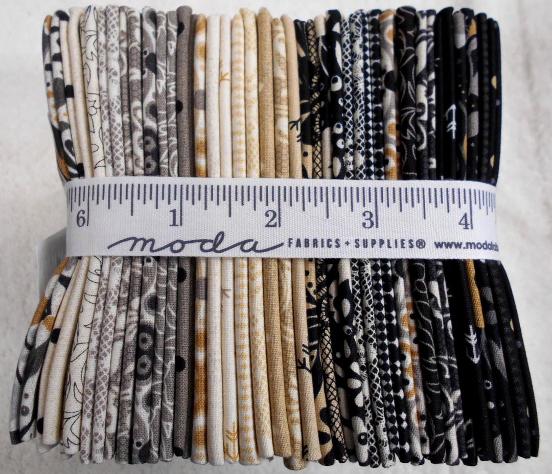 Posh in Black, Cream, Tan 29 FQ Bundle Fat Quarters (each 18x22) -FREE ...