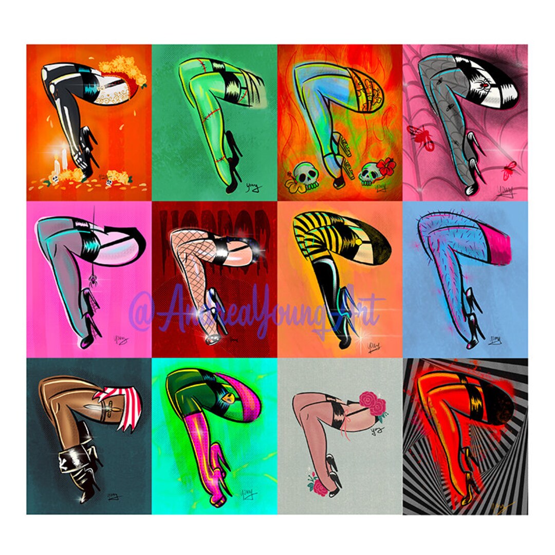 Special Legs Collage Fine Art Print - Etsy