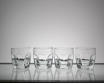 Mid Century Rocks Glass - Etsy