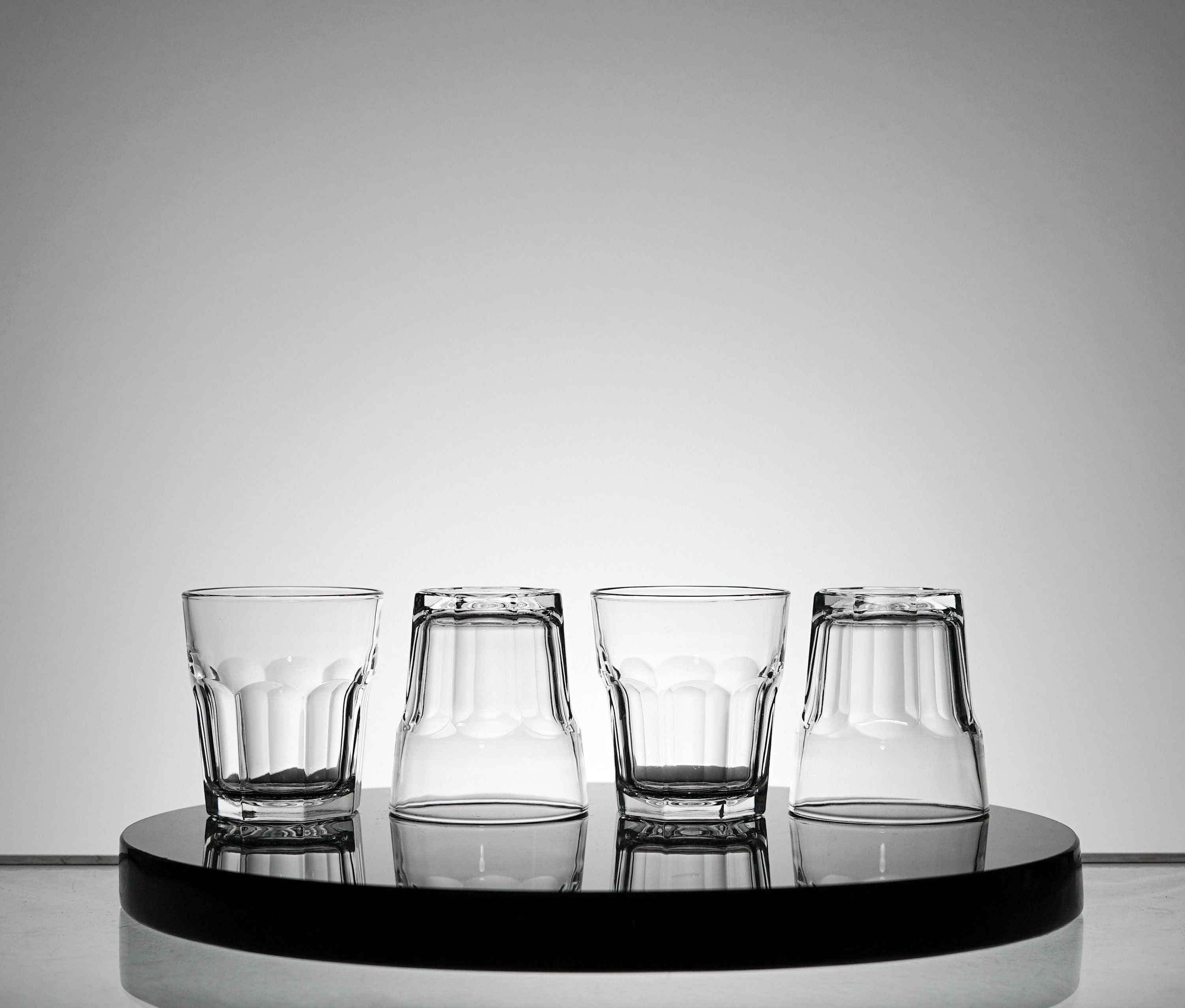 Vintage Rock Glasses, Set of 4 Retro Cocktail Glasses, Great for ...