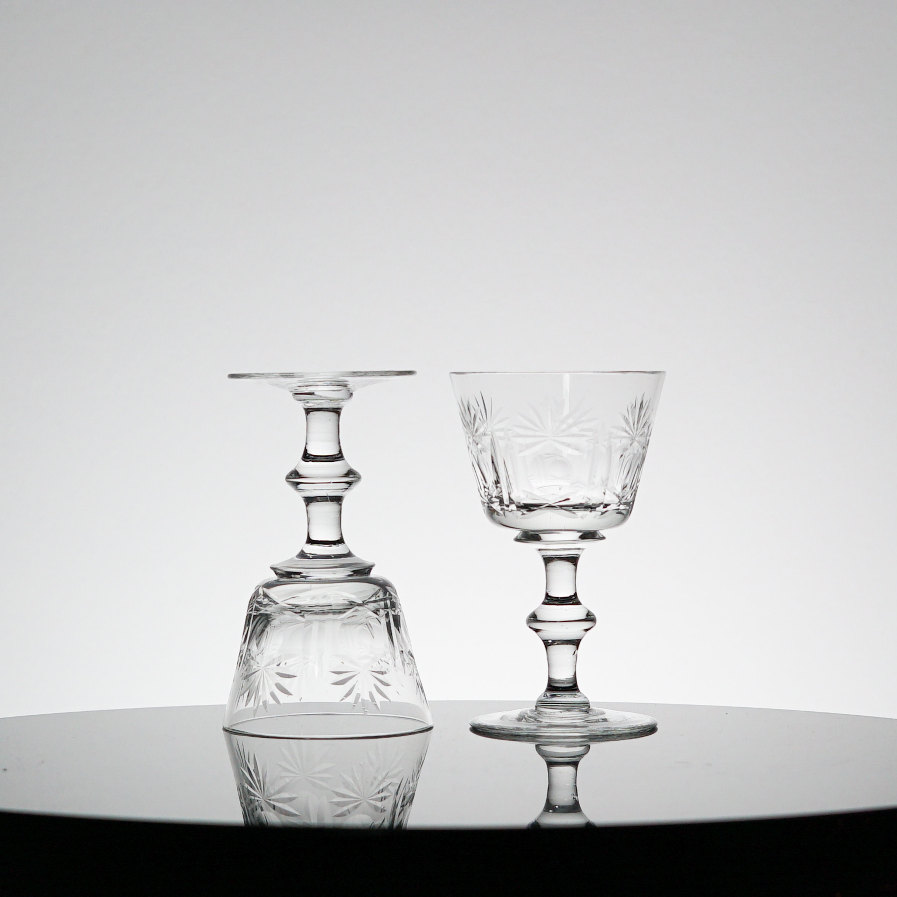 Apéritif and Digestif Glasses / Cordial Glass /etched Floral / Shot ...