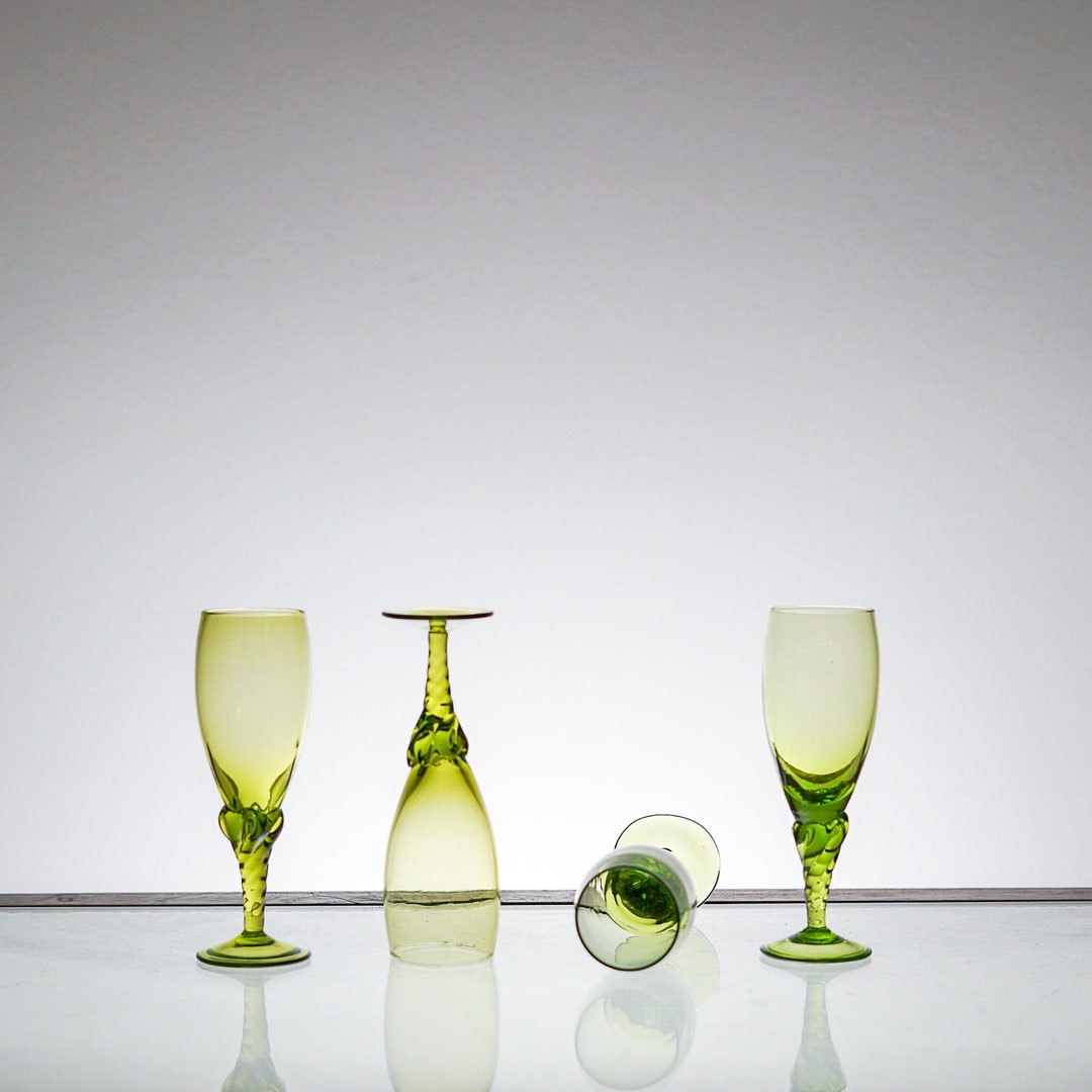 Apéritif and Digestif Glasses / Cordial Glass / Green Glass / Shot ...