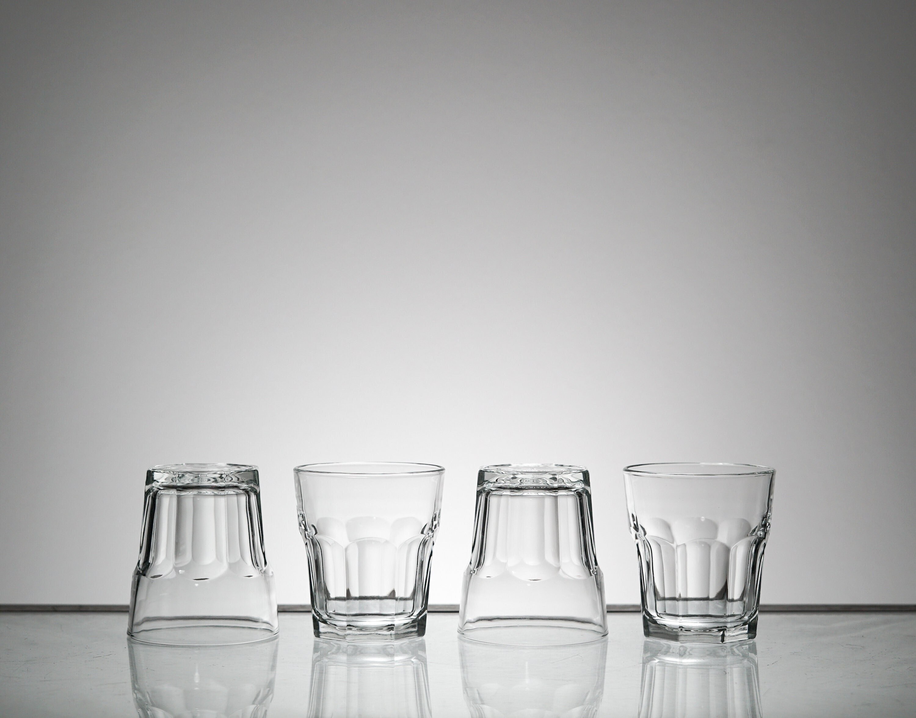 Vintage Rock Glasses, Set of 4 Retro Cocktail Glasses, Great for ...