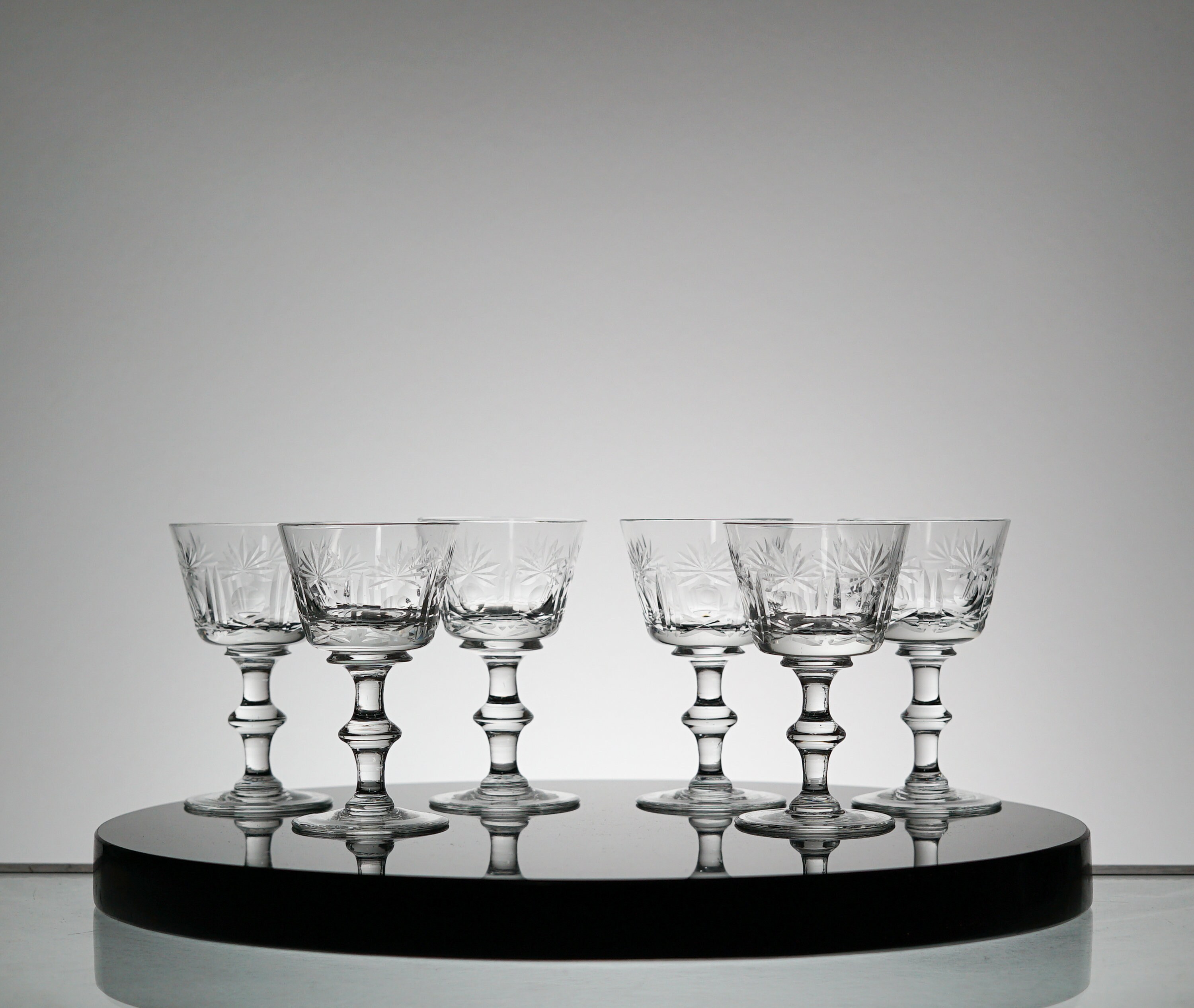 Apéritif and Digestif Glasses / Cordial Glass /etched Floral / Shot ...