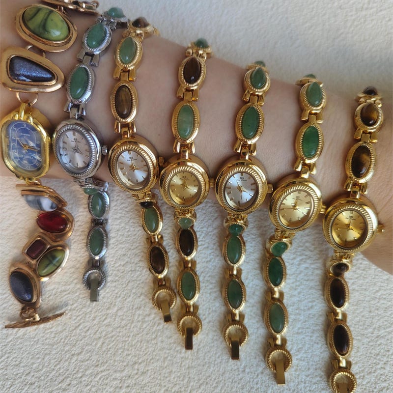 Gemstone Watch - Etsy
