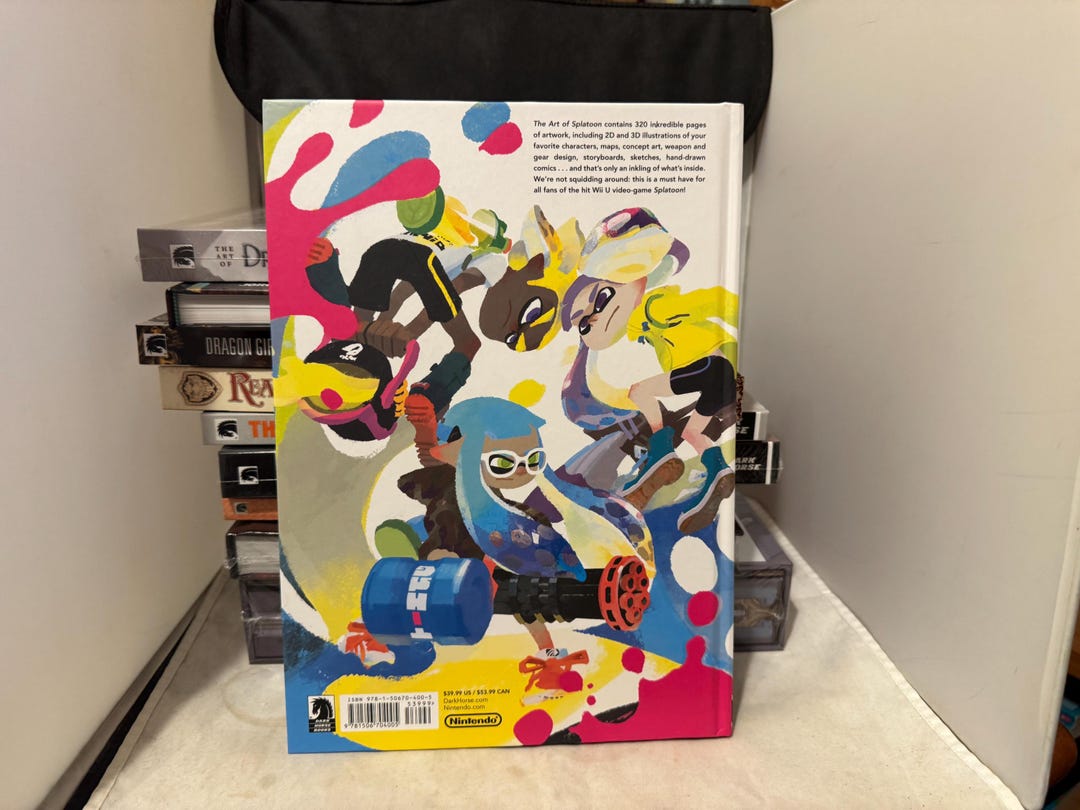 The Art of Splatoon - Hardcover / Rare - Etsy