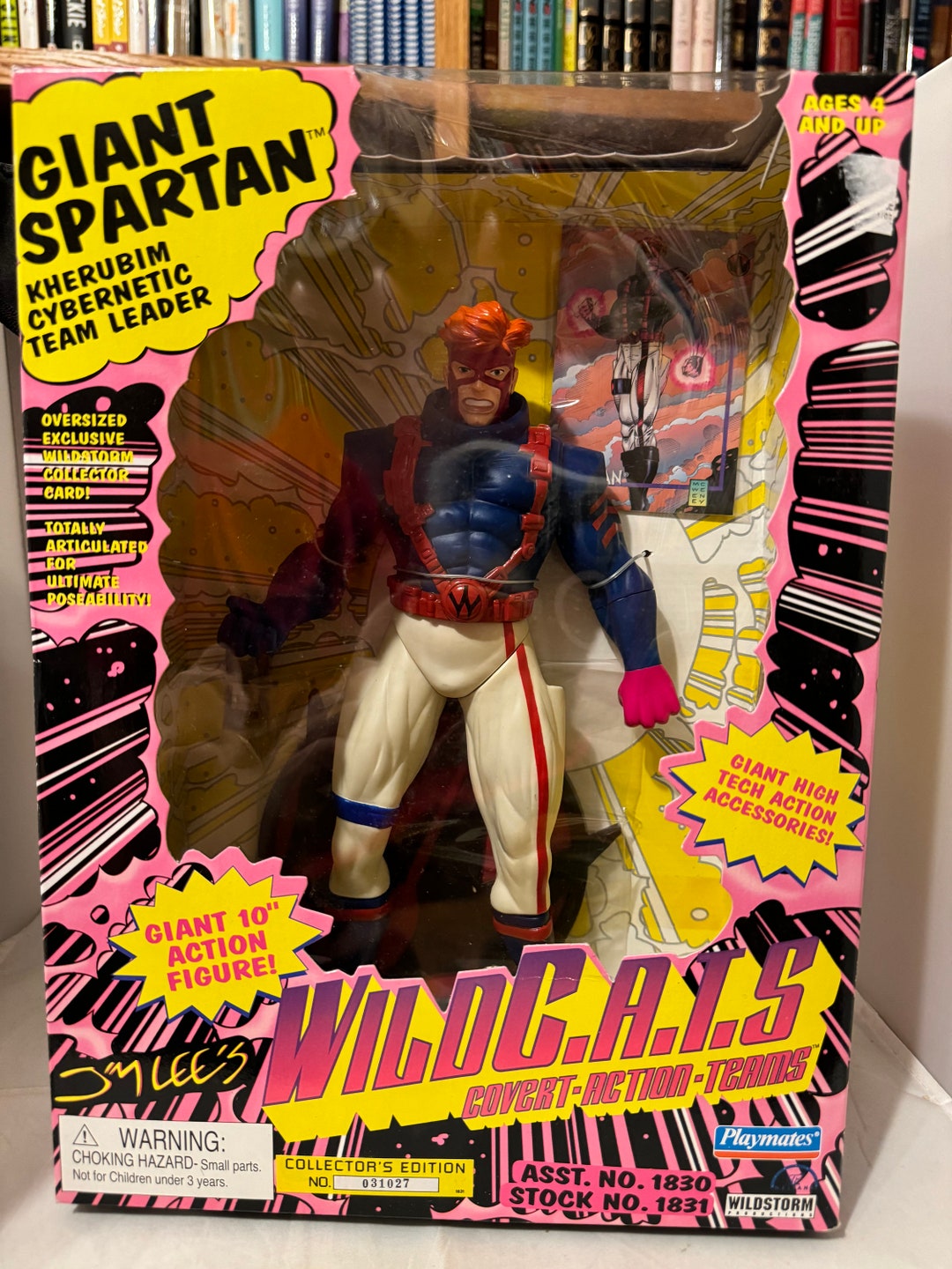 Wild C.A.T.S. - Giant Spartan - Giant 10" Action Figure! - New (1994 ...