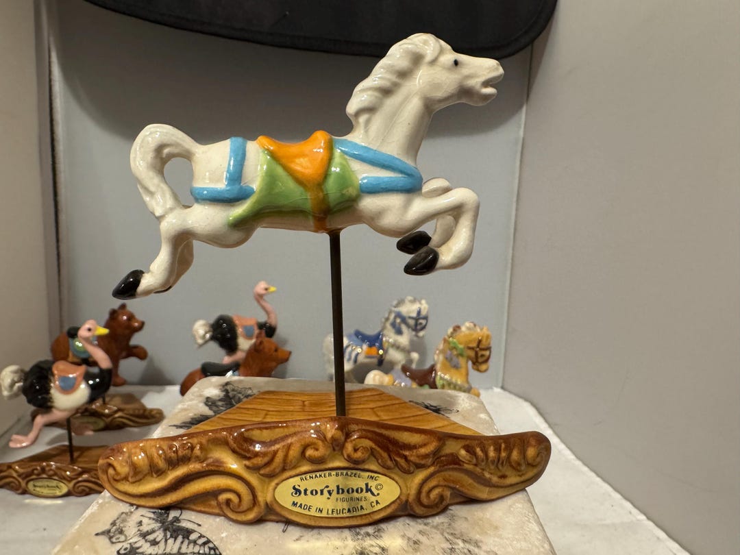 Vintage Hagen Renaker - Carousel Horse / Rare Find - Etsy