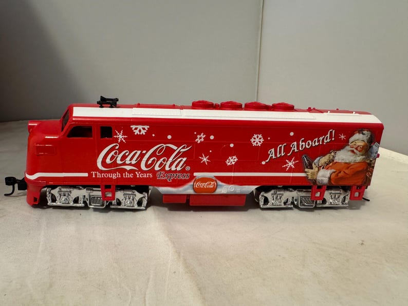 Coca-cola Locomotive Engine HO Through the Years All Aboard Express ...