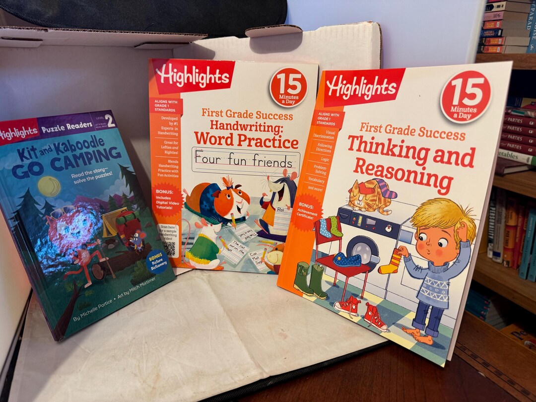 My Highlights Learning Box - Grades P,K,1 - Etsy