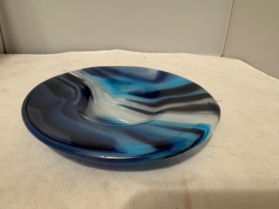 Beautiful Fused Glass Art Home Decor Piece - Etsy