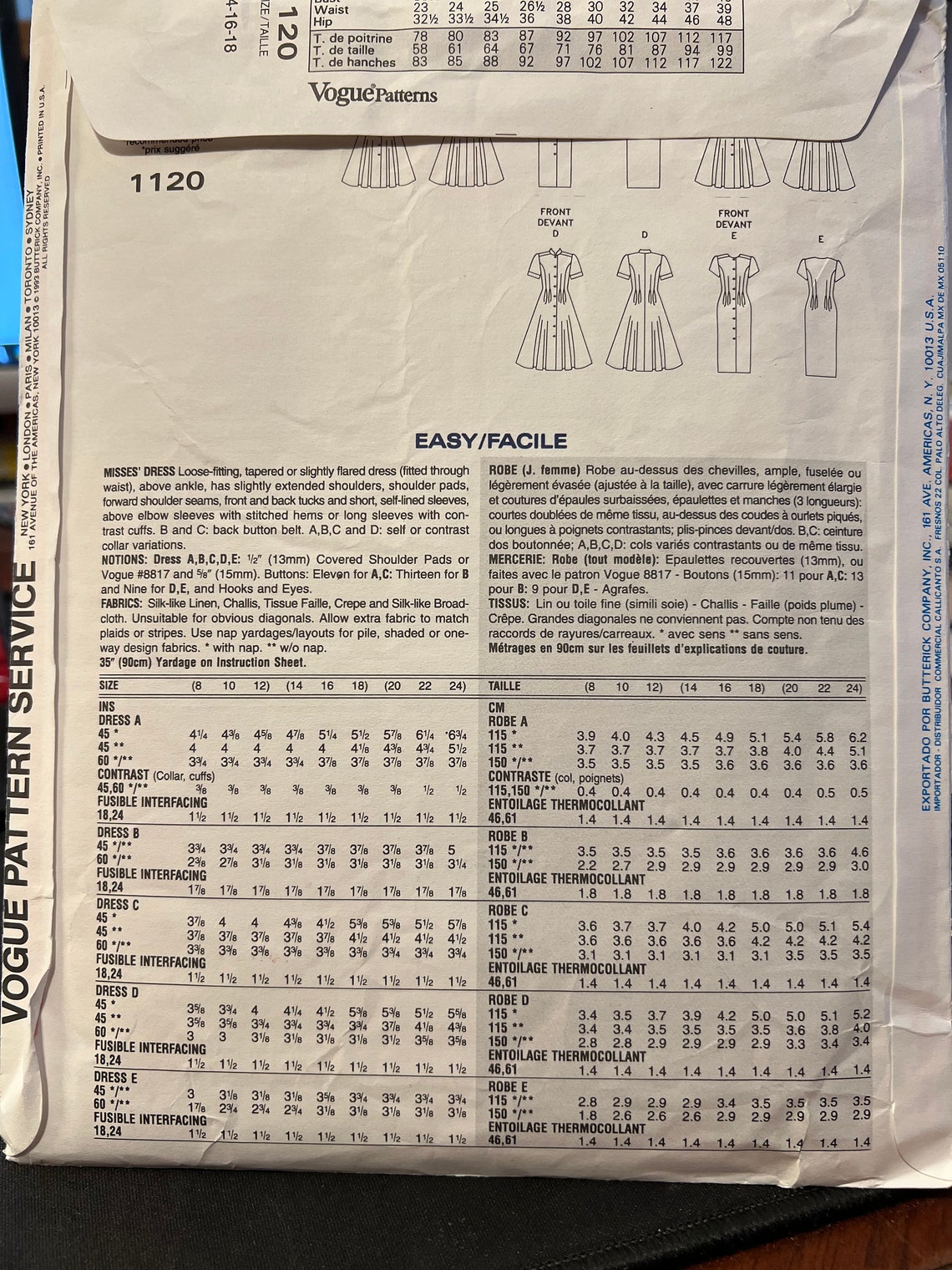 Vogue Patterns for Living 2689 - Canopies and Coronas - Etsy