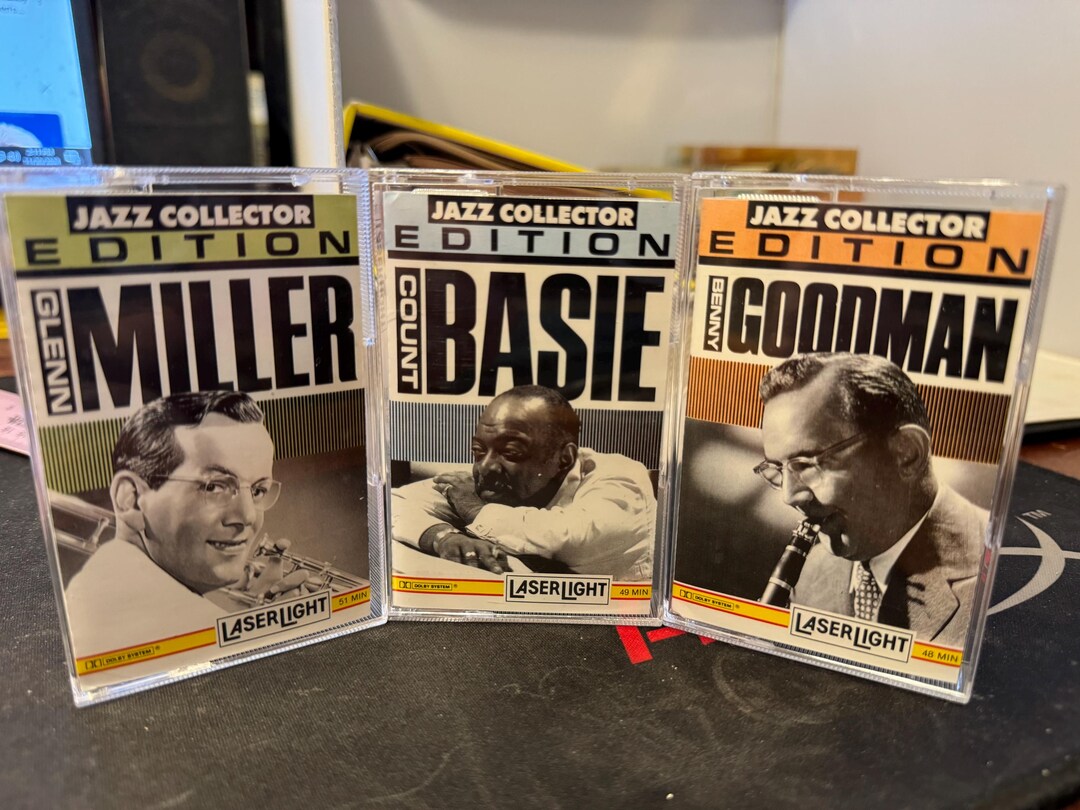 Jazz Collector Edition Audio Cassettes - Glenn Miller/count Basie/benny ...