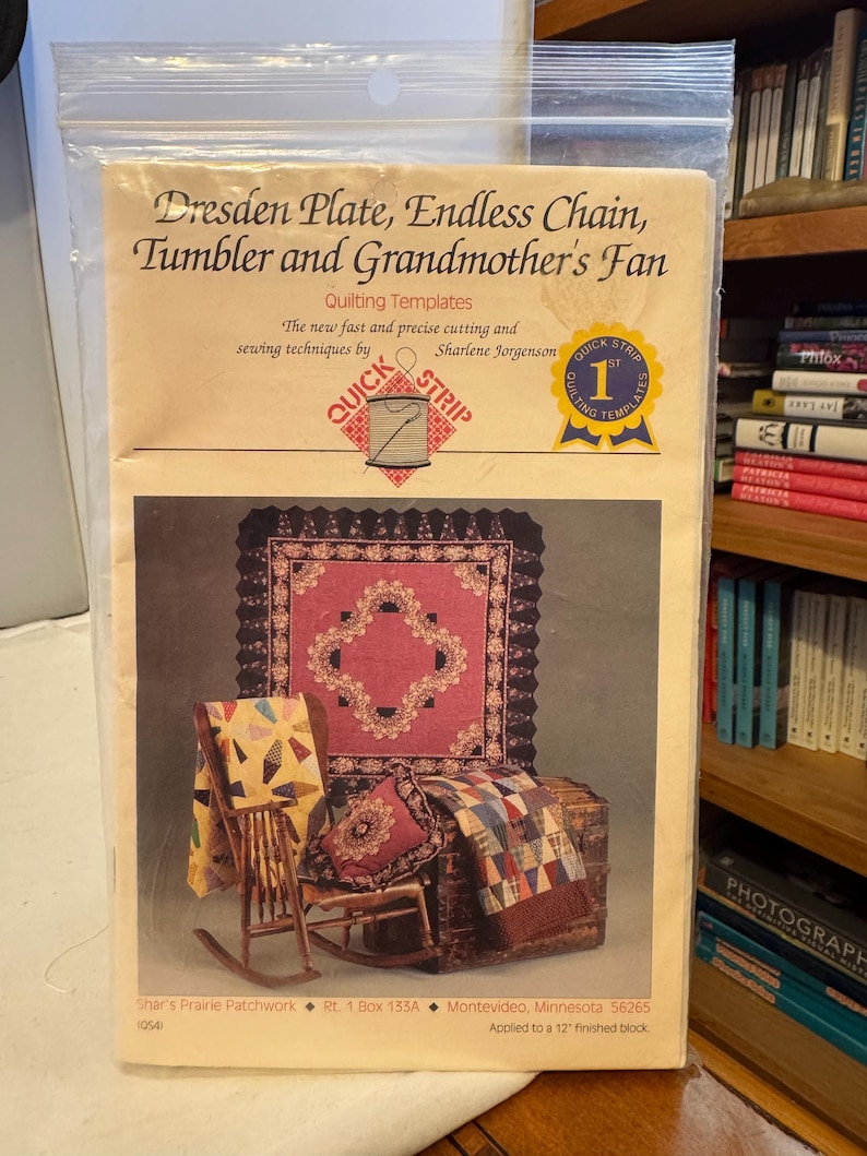 Dresden Plate, Endless Chain, Thumbler, and Grandmother's Fan ...