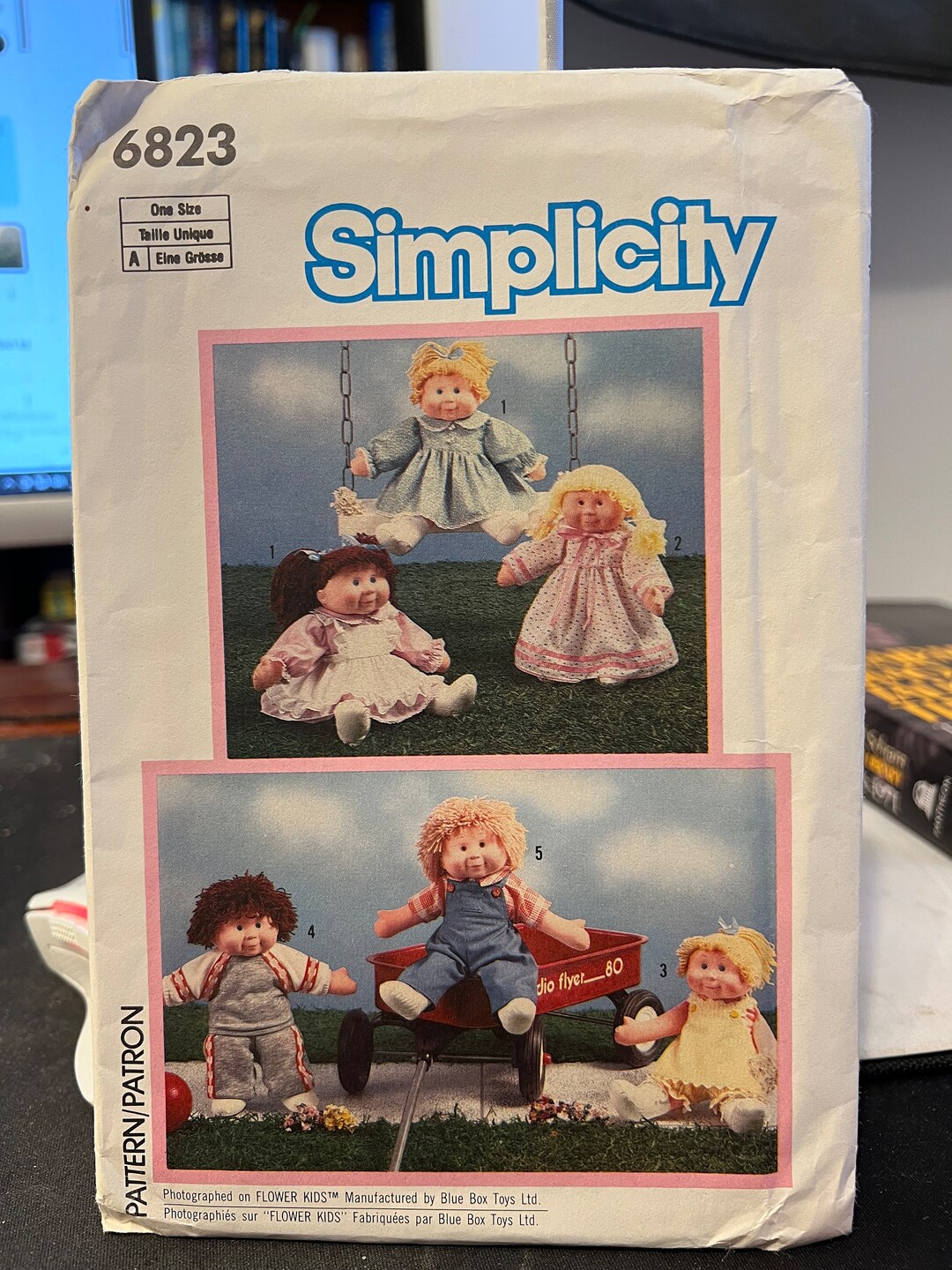 Simplicity 6823 - Wardrobe for 16" and 18" Soft Sculptured Dolls Such ...