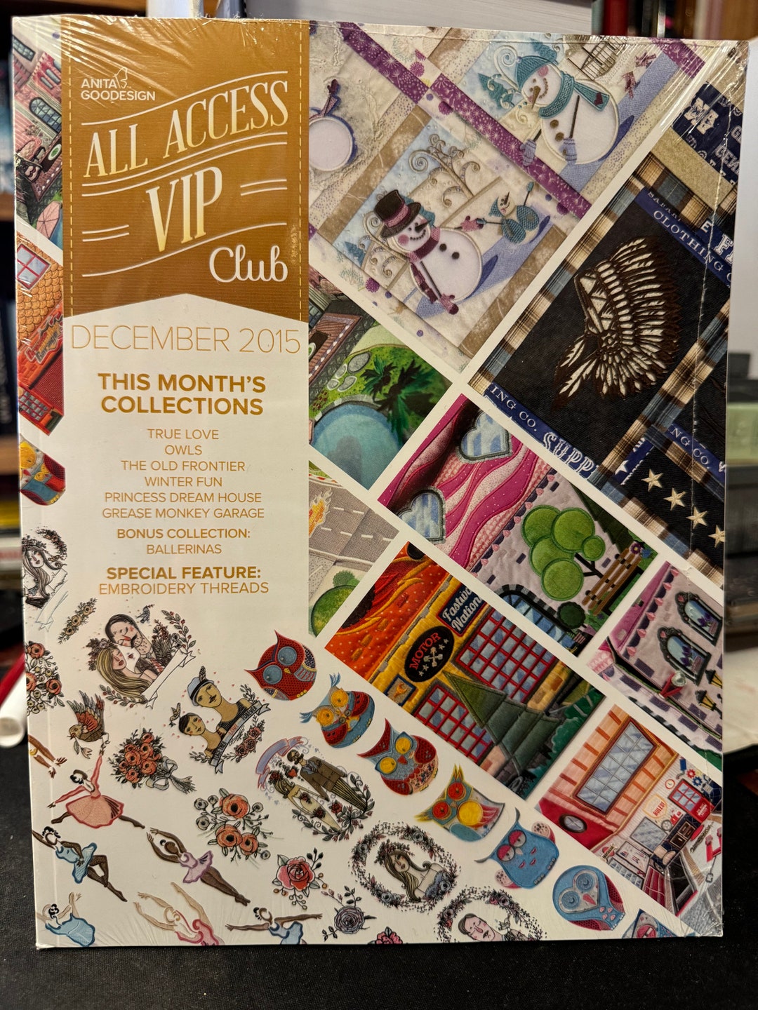 Anita Goodesign - All Access Vip Club - December 2015 - New, Sealed - Etsy