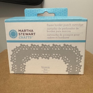 Martha Stewart Crafts - Frame Border Punch Cartridge - Blossom - Etsy