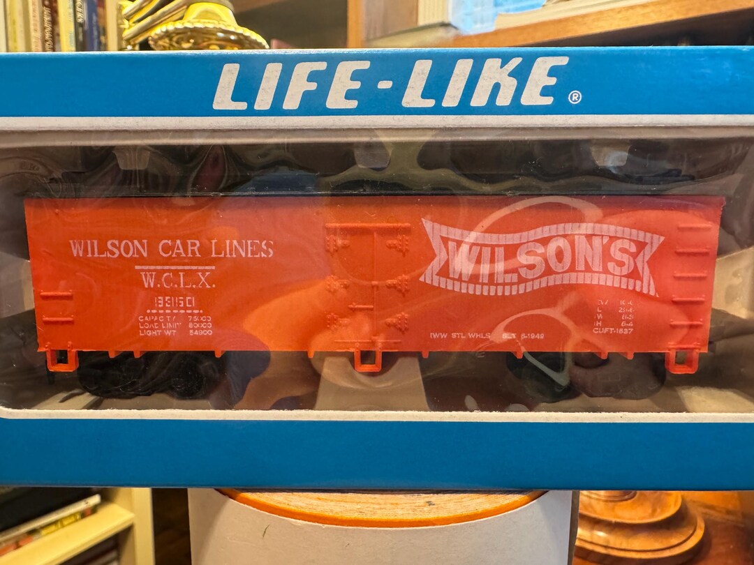 Life-like HO Scale Wilson Car Lines Reefer Car - Etsy