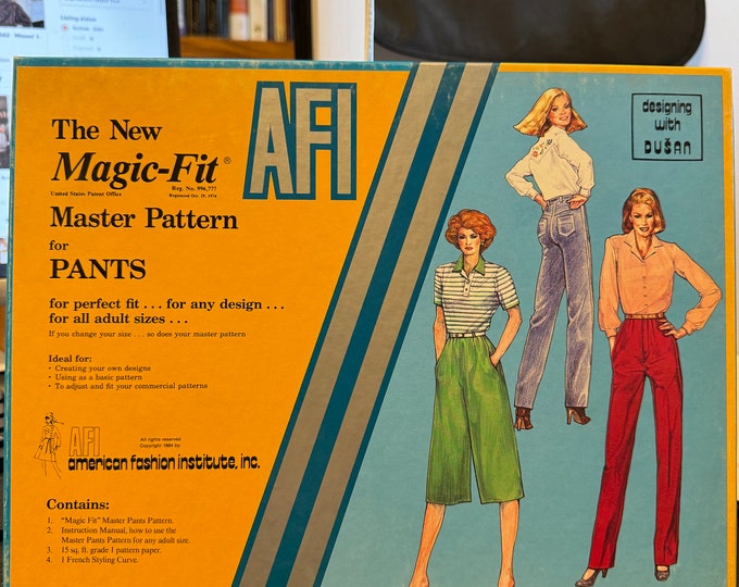 The New Magic-fit Master Pattern for Pants - Designing With Dusan ...