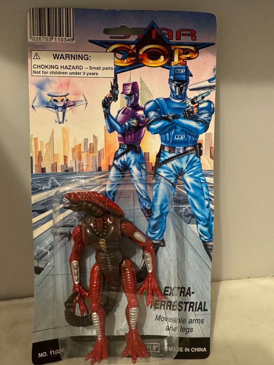 1990’s Star Cop Extra-terrestrial Vintage - No. 11034 - New (6" X 11.5 ...