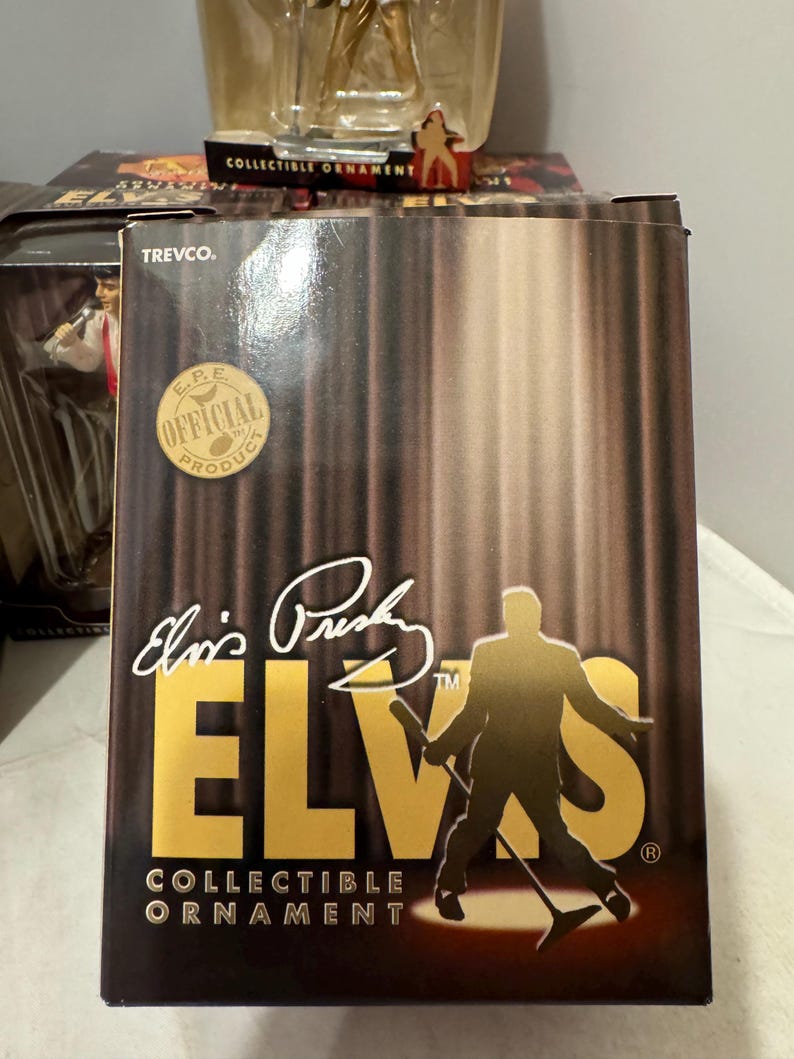 Elvis Collectible Ornament - "the 1968 TV Special" by Trevco - Etsy