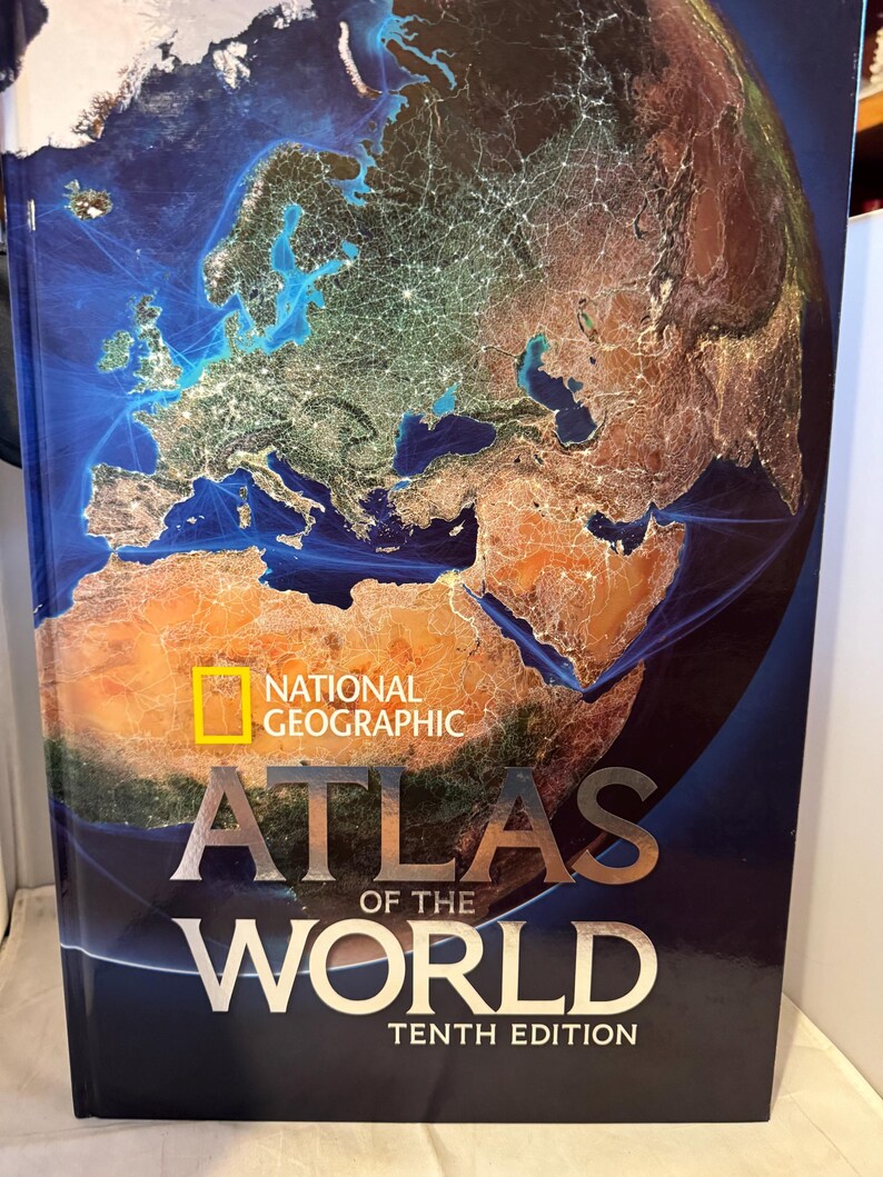 National Geographic Atlas of the World, Tenth Edition - Etsy