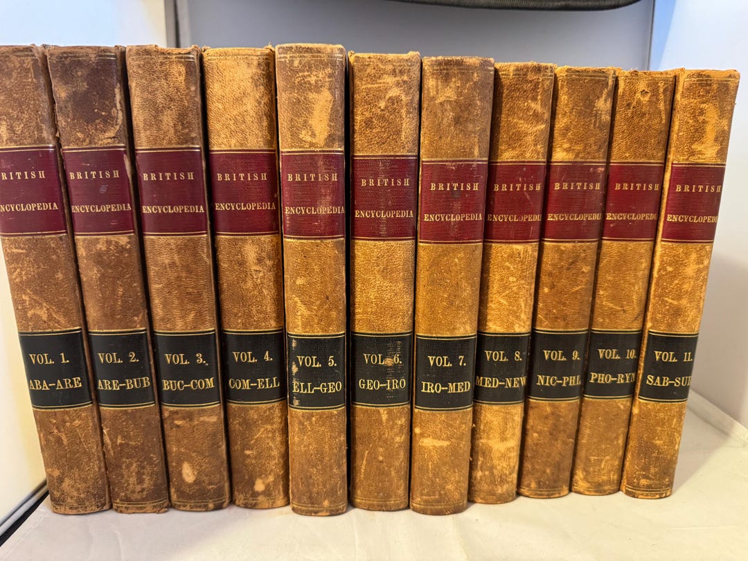 The First American Edition of the British Encyclopedia A Dictionary of ...