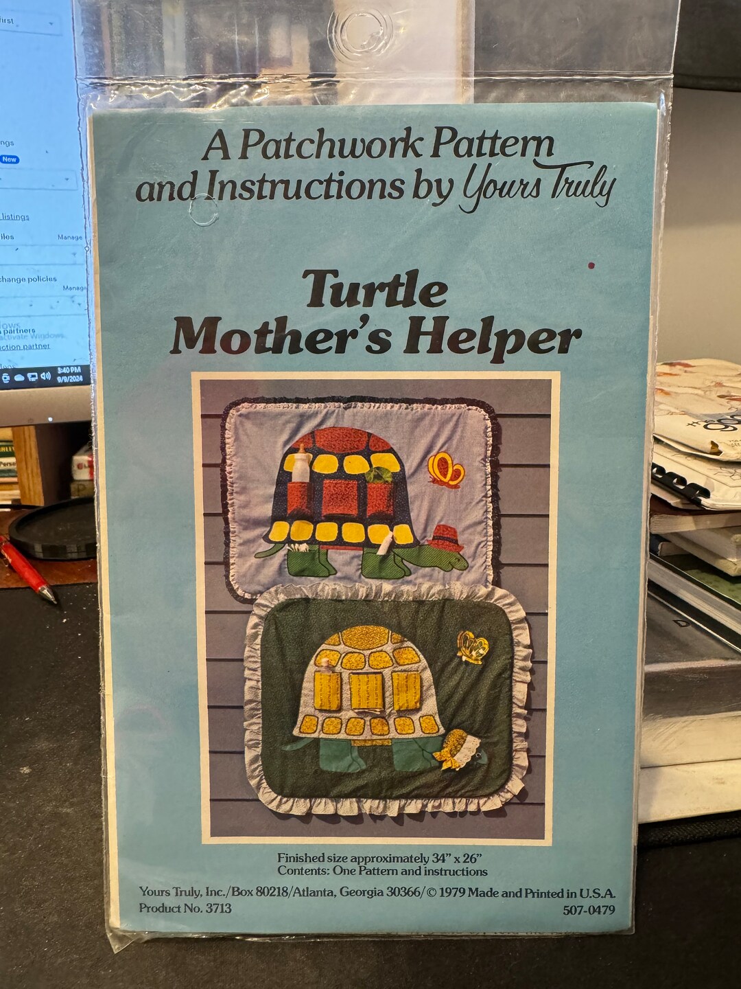 A Patchwork Pattern and Instructions by Yours Truly - Turtle Mother's ...