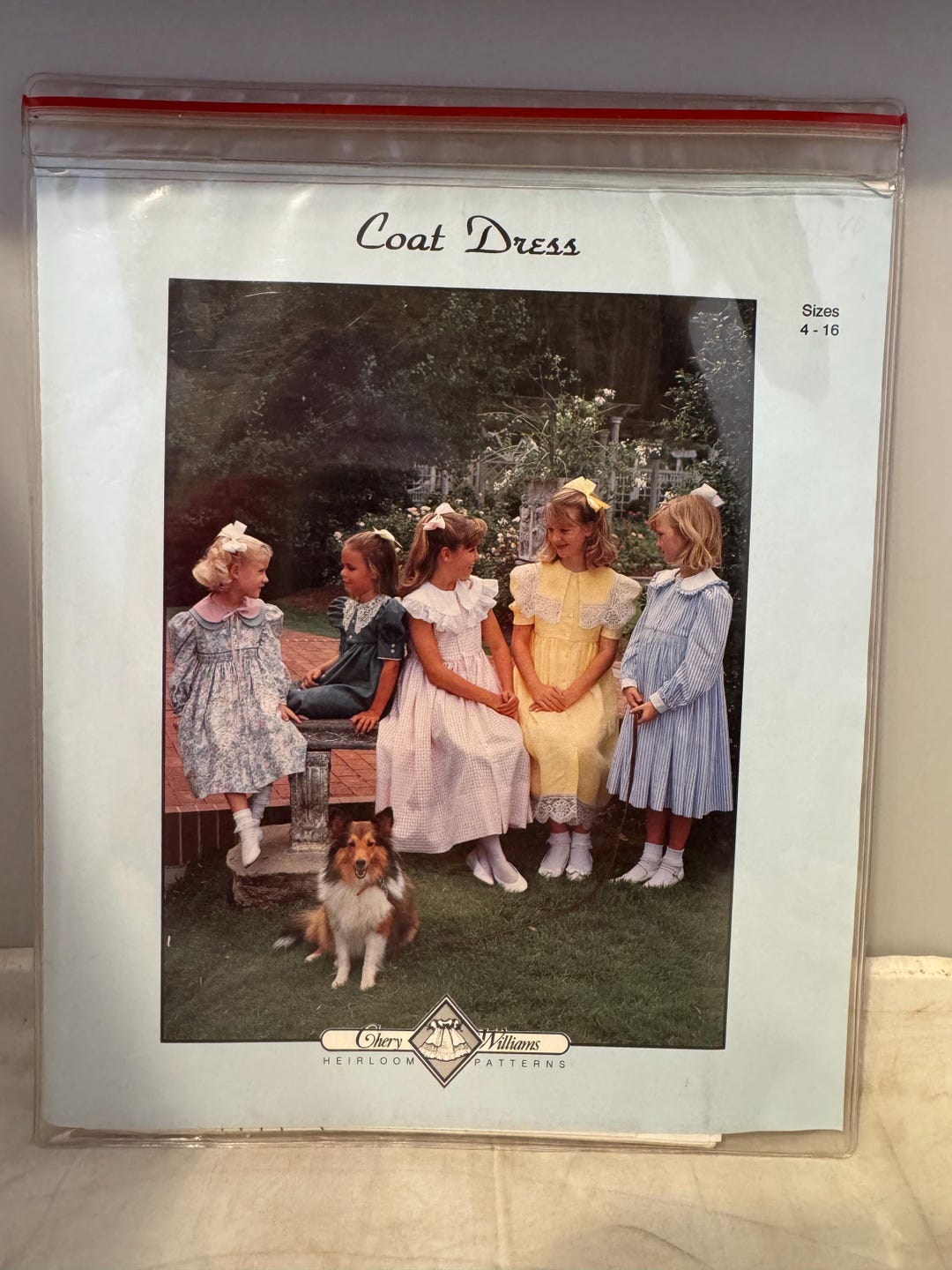 Vintage Chery Williams Patterns - Coat Dress - Sizes 4-16 - Uncut ...