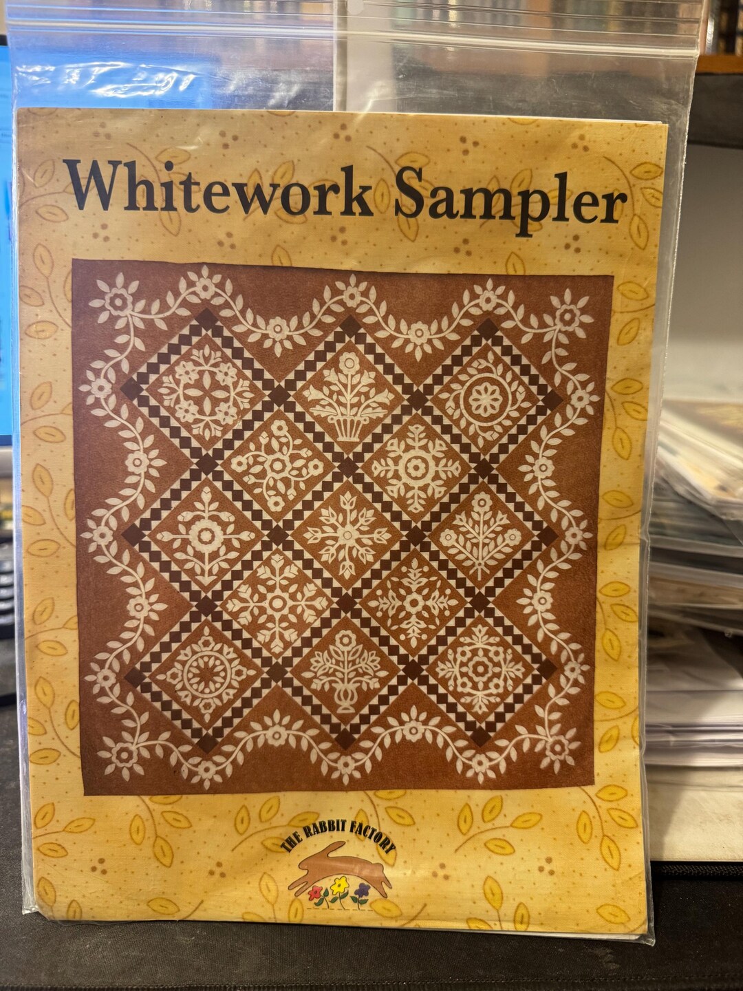 Whitework Sampler Quilt Pattern 78 1/2 X 78 1/2 the Rabbit Factory - Etsy