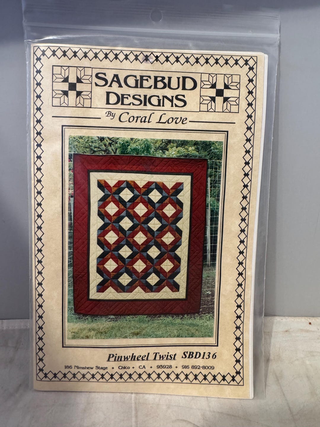 Sagebud Designs - Pinwheel Twist Quilt Pattern - Uncut - Etsy