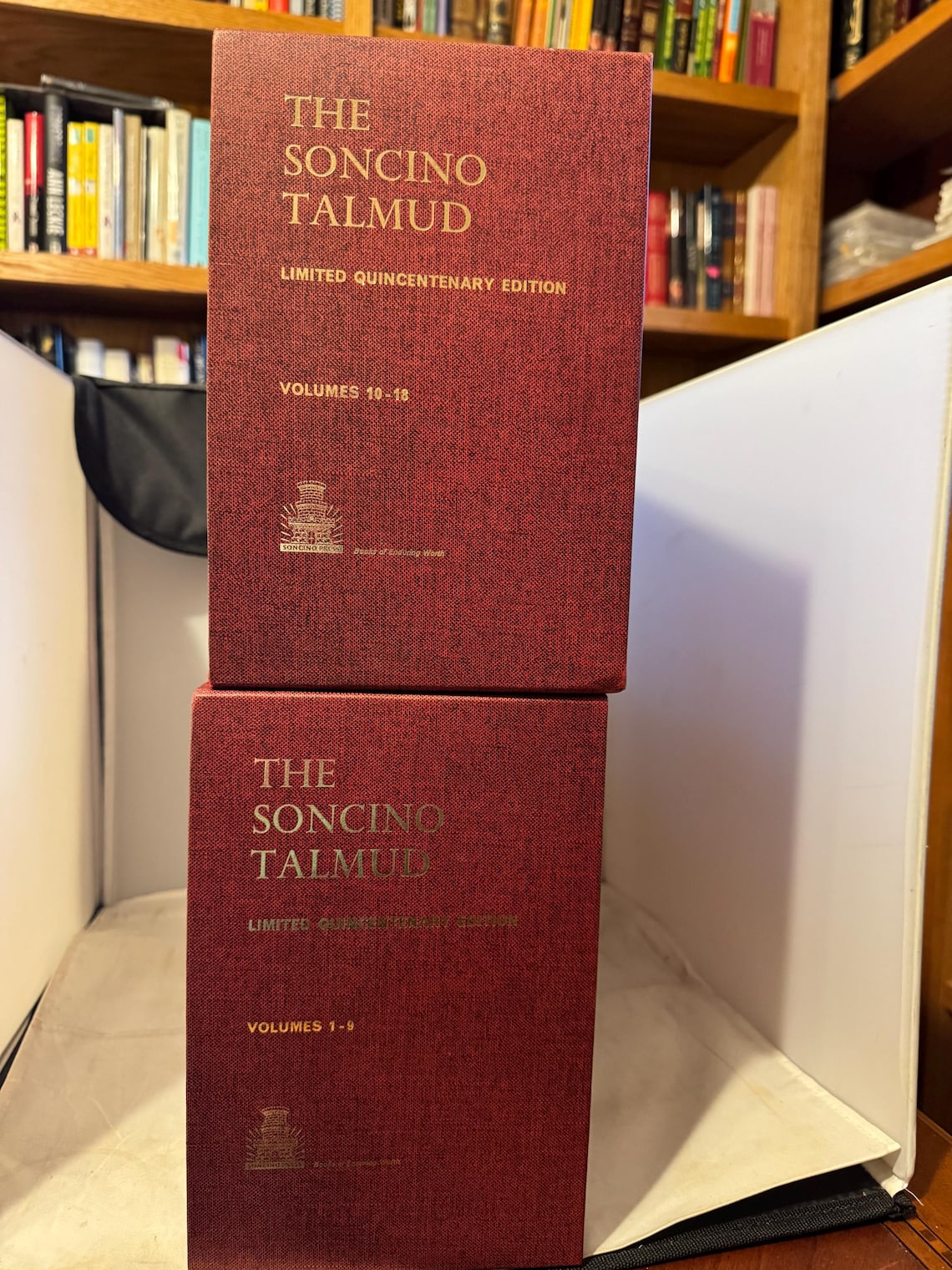 The Babylonian (soncino) Talmud - Volumes 1 Through 18 Complete Set ...