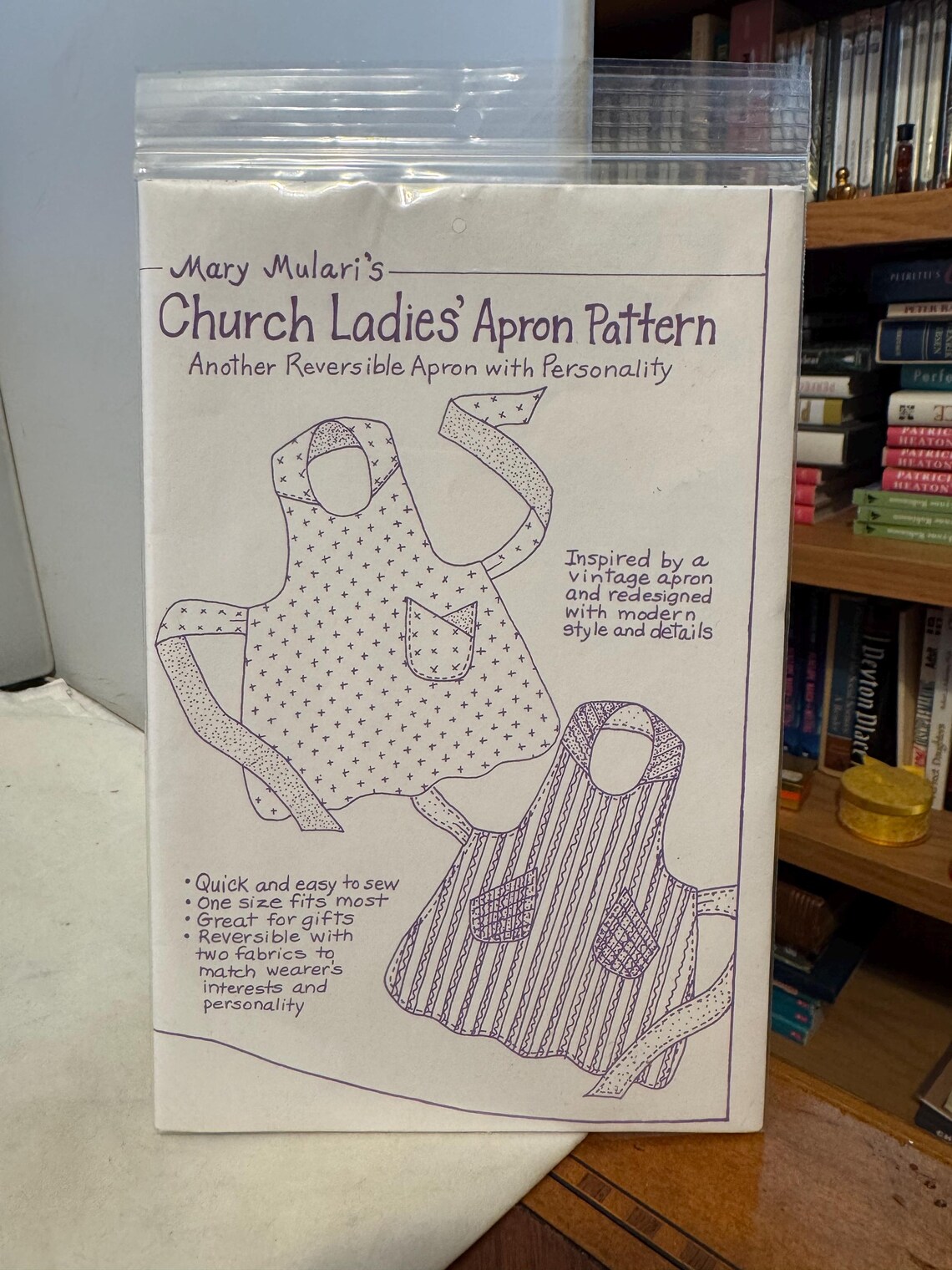 Mary Mulari Designs - Church Ladies' Apron Pattern - Etsy