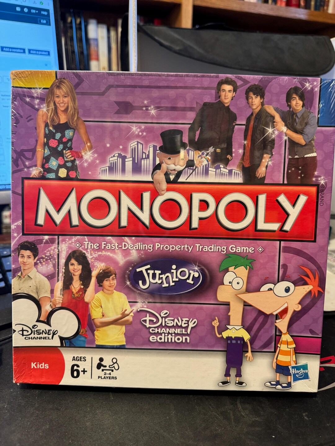 Disney Channel Monopoly Junior Board Game New - Etsy