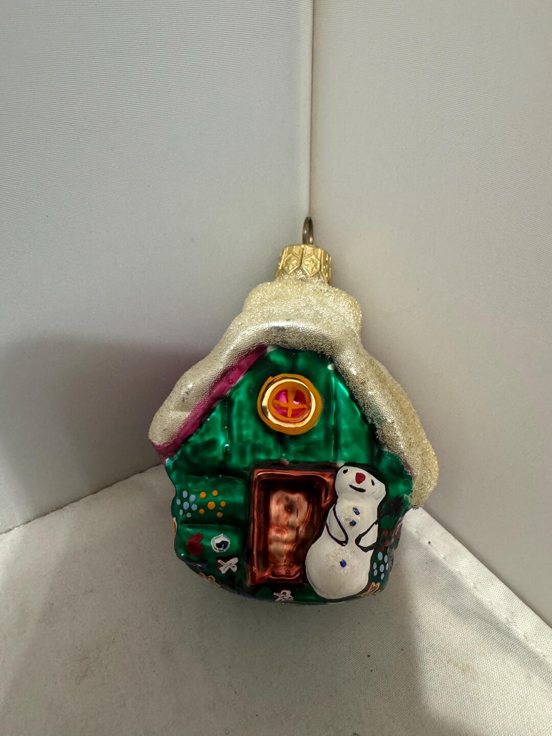 Christopher Radko Wee Berrie House Glass Ornament - Etsy