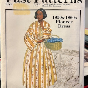 Past Patterns 803 - 1850s-1860s Pioneer Dress - Size 10-20 - Etsy