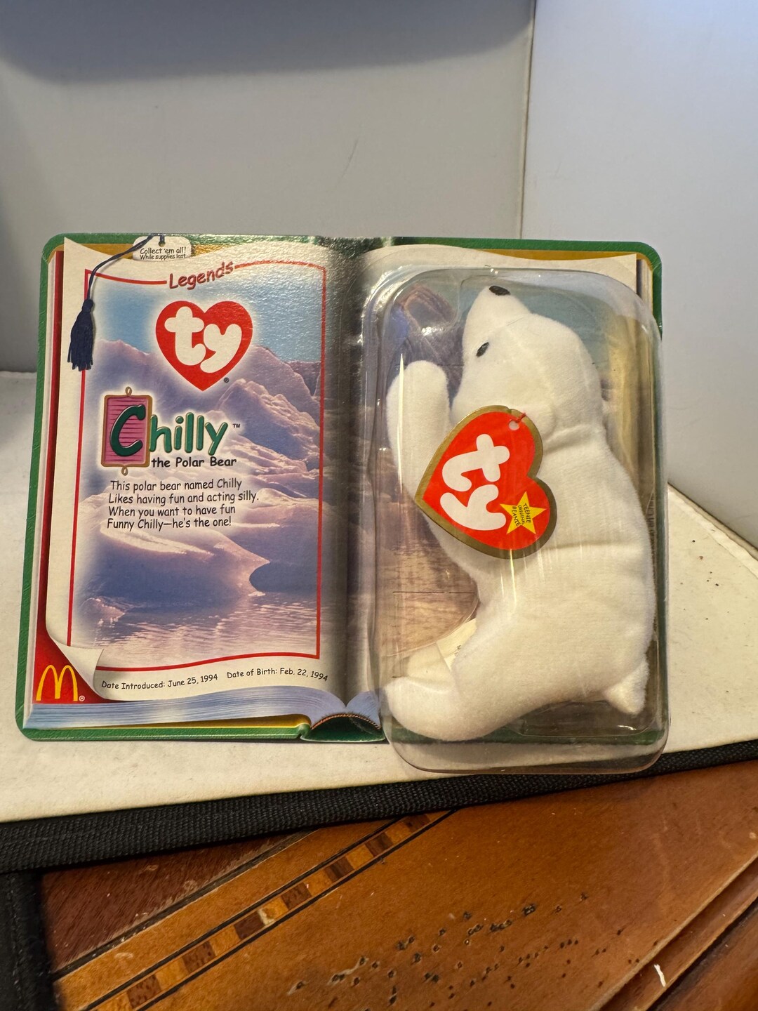 Chilly the Polar Bear - TY Mcdonald's Legends Teenie Beanie Baby - Etsy