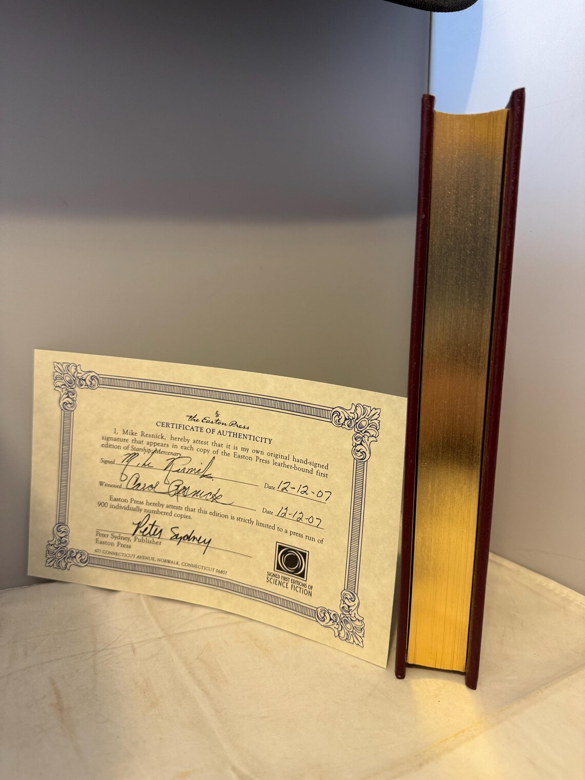 Starship: Mercenary - Mike Resnick - Easton Press Signed First Edition ...