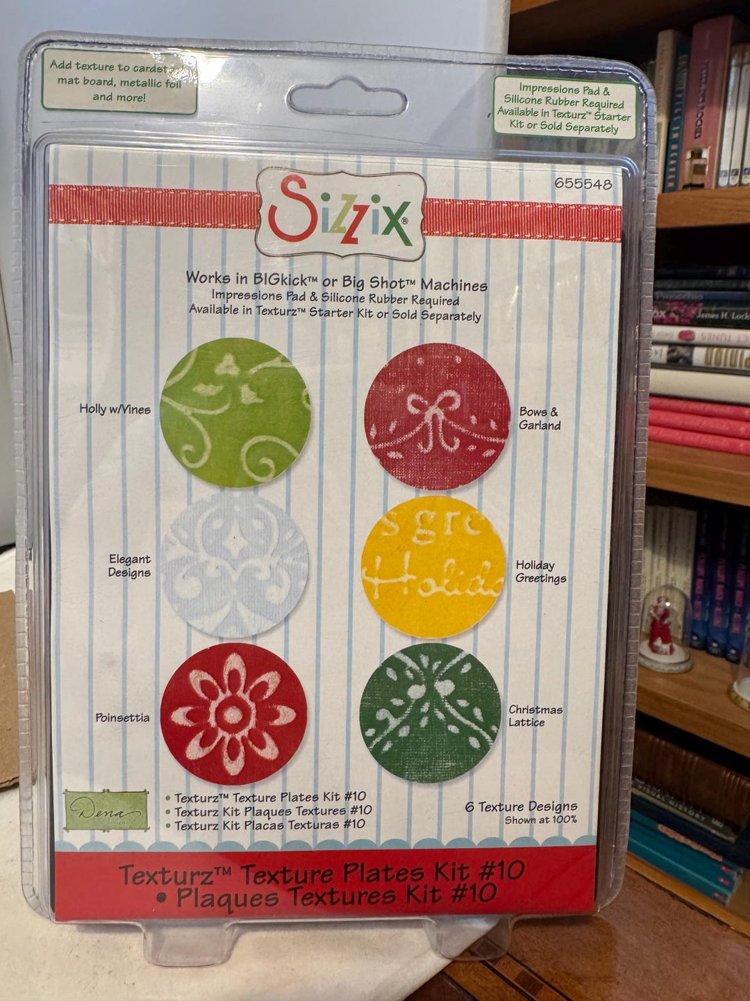 Sizzix Texturz Texture Plates Kit #10 - Etsy