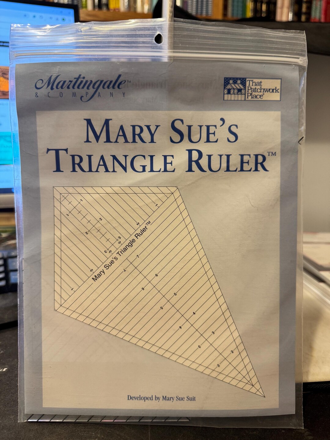 Mary Sue's Triangle Ruler - Etsy
