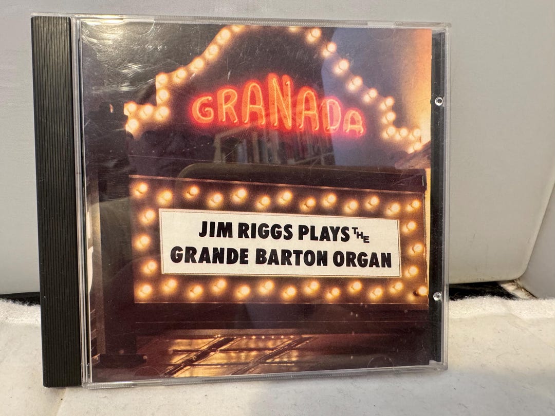 Granada - Jim Riggs Plays the Grande Barton Prgan - CD Used - Etsy