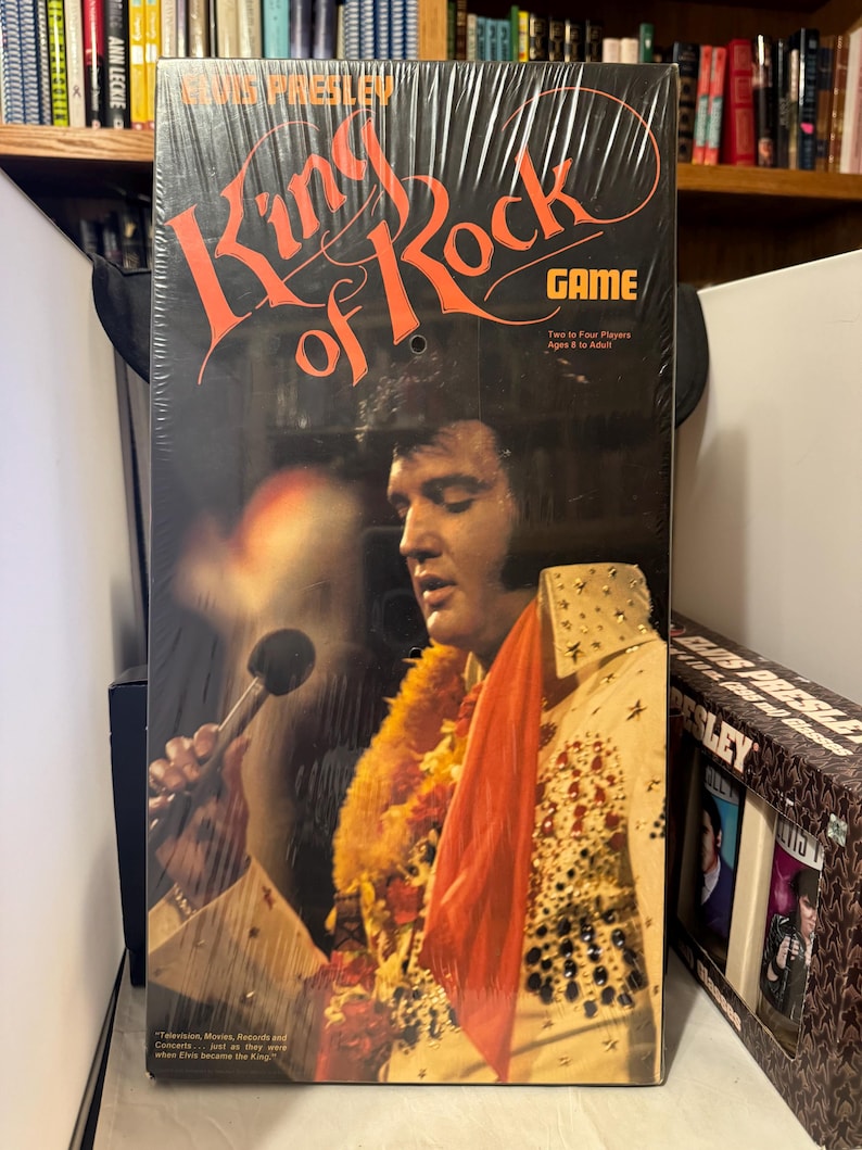 1970s Elvis Presley King of Rock Game - New, Unopened - Etsy