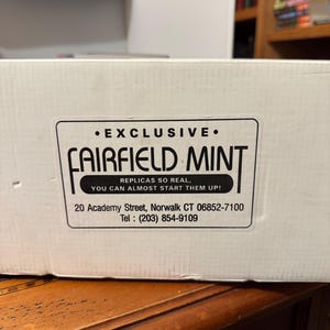 Fairfield Mint - 1/19 1934 Ford Sedan Delivery - in Box - Etsy