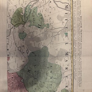 Germany Homann Map 1752 - 2 Parts - Vintage Map - Etsy