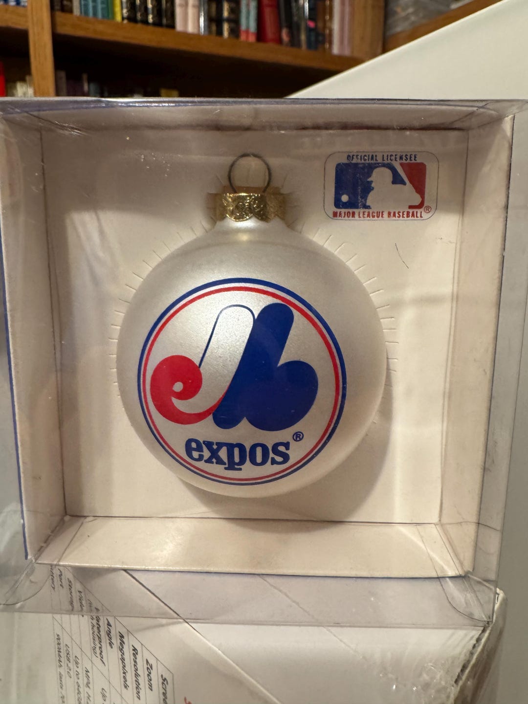 Montreal Expos Christmas Tree Glass Ornament - Sports Collectors Series ...