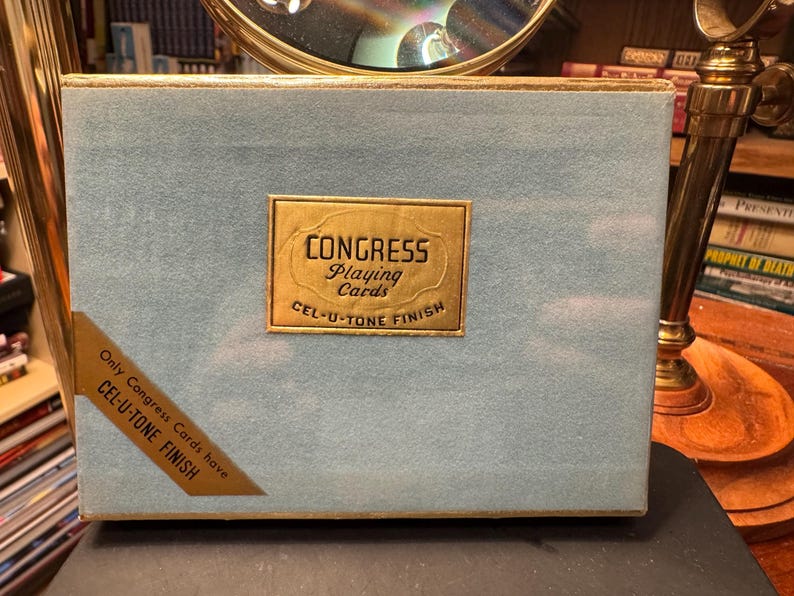 Congress Playing Cards - Cel-u-tone Finish - Galland Henning Lindemann ...