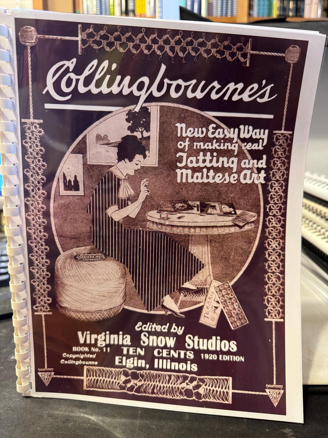 Collingbourne's New Easy Way of Making Real Tatting and Maltese Art ...